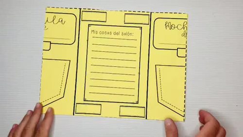 Back to School in Spanish | Actividad regreso a las clases de Escritura