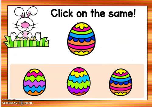 Find the Same Easter Boom Cards™ Distance Learning by Creating 4 ESL