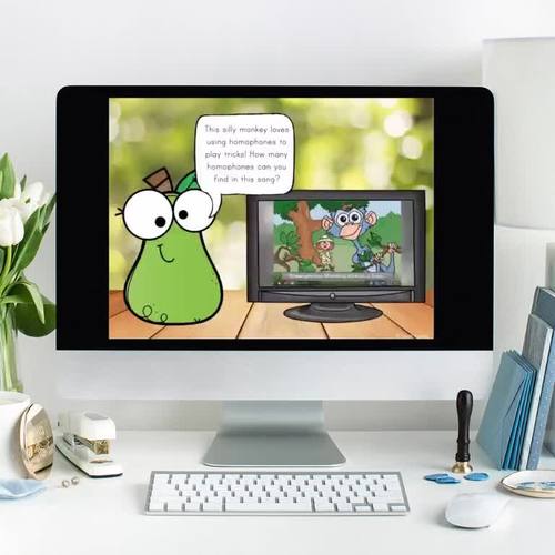 Homophones | Grammar Mini-Lesson | PowerPoint & Google Slides by Sarah ...