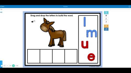 CVCe Words Long Vowel U Boom Cards™ by Teach then Cheer - Nathalie Gaebe