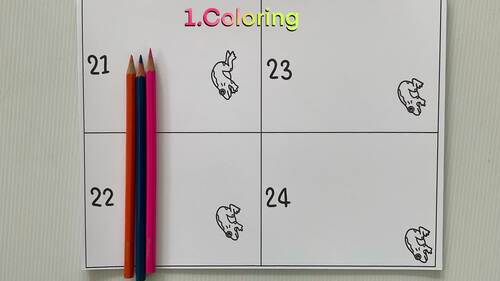 Frog jumping coloring & loop animation flip book for 2nd - 6th grade ...