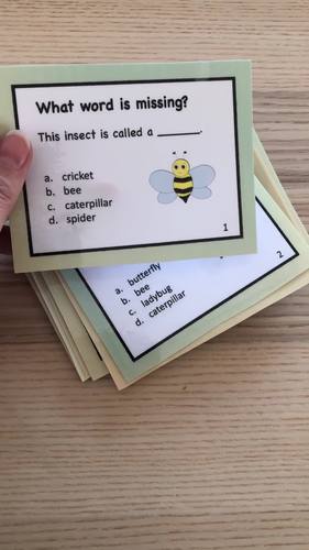 Spring Activities Task Cards by The ESL Educator | TpT