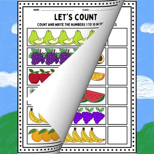 Counting to 10, Math Activities About Numbers, PreK & Kindergarten