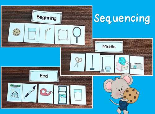 If You Give a Mouse a Cookie Book Study Unit & Activities | K and 1
