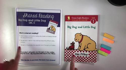 GRL: D - Shared Reading Bundle! by Two Lifelong Learners | TpT