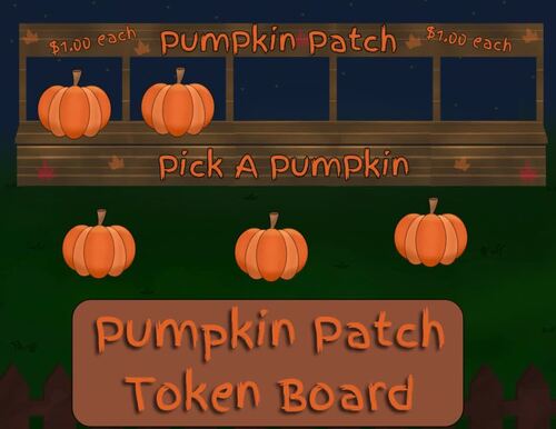 Pumpkin-Themed Token Board for Classroom Behavior and Rewards | TPT