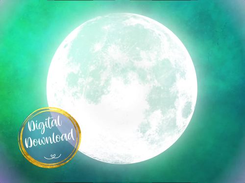 Halloween, full moon Vol. 2 digital papers. by Teach Elite | TPT