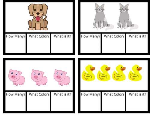 Special Education Task Box l -WH Questions l Speech Therapy l Life Skills