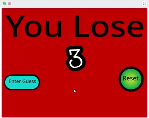 Guess Number Coding Project – Scratch Game Programming Activity Grades 8-10