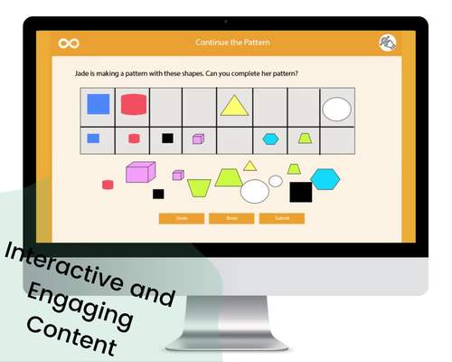 Exploring Patterns Interactive Digital Activities for Kindergarten