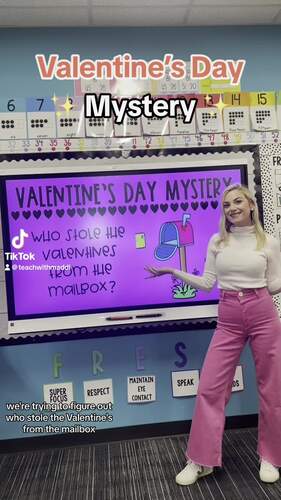 Valentine's Day Mystery | ACTIVITIES | NO PREP | EDITABLE by TEACHwithMADDI