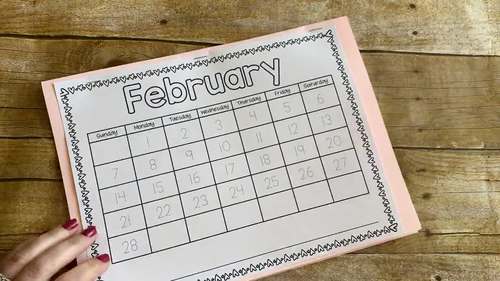 February Morning Work for Kindergarten by The Wright Nook | TPT