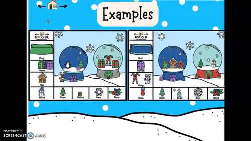 Build a Snow Globe BOOM Cards™ L Sounds & L Blends - Digital Speech Therapy
