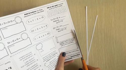 GRADE 5 Mini Math Booklet - Operations and Algebraic Thinking Review ...