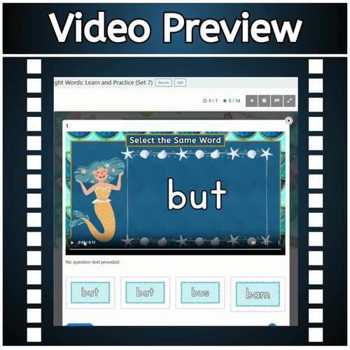 Sight Words: Learn and Practice (Set 7) by Schooler's Mate | TPT