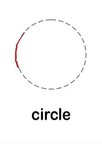 20 Printable : 2D Shapes Trace, Color and Vocabulary worksheets for kids