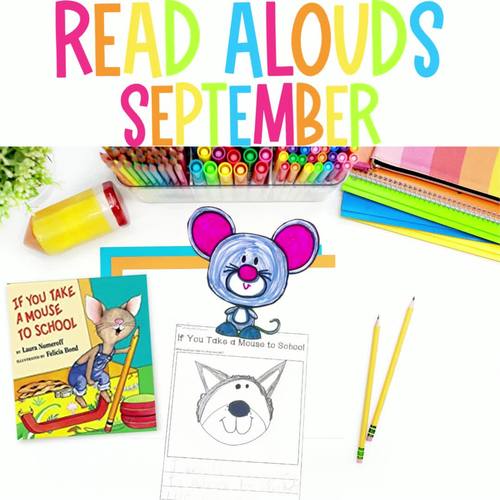 Read Aloud Reading Activities and Crafts for September by I Love 1st Grade