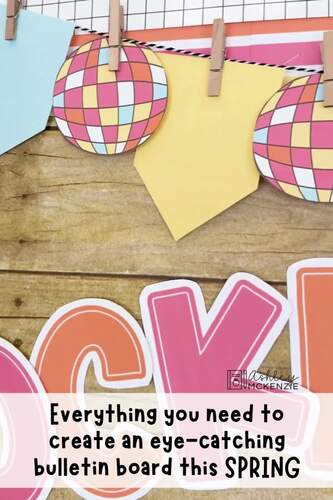 Spring Bulletin Board Ideas Rockin' into Spring Door Decor March ...