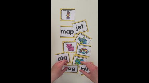 Short Vowels CVC words Phonics blending practice game LEVEL 2 by ...