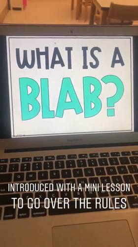 Blab Battle: A Behavior System for Chatty Classes! [editable] | TPT