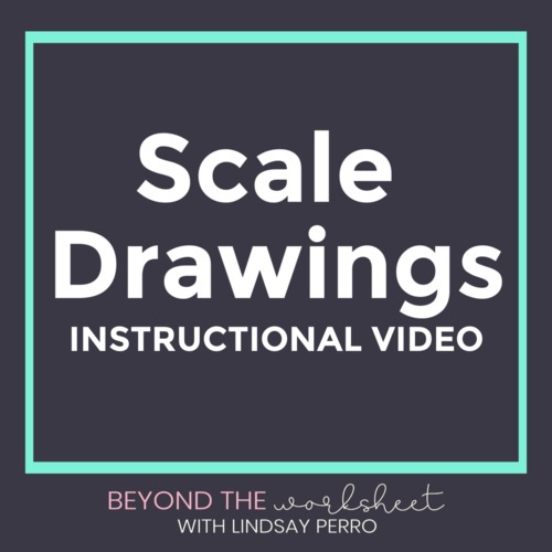 Scale Drawings - Video for Distance Learning by Lindsay Perro | TpT