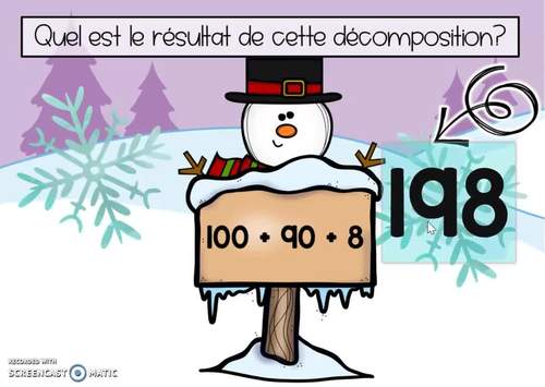 Décomposition de nombres 2e année Boom Cards by Madame Soleil | TPT