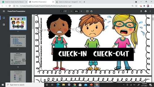 Check-In Check-Out for Elementary Students by The Elementary School ...