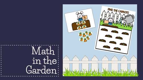 spring math activities bunnies by Joy and Sunshine Collective | TPT