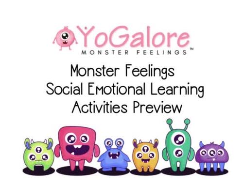 Monster Feelings | Social Emotional Learning Activities for Pre-K ...