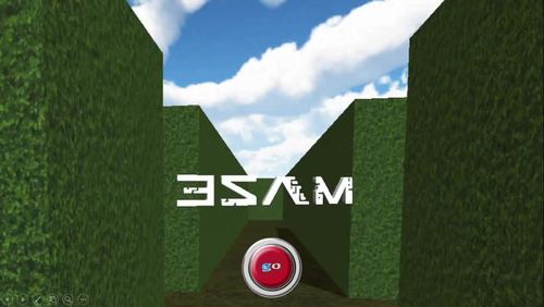 THE MAZE! An interactive and intuitive game. by Power to the Point
