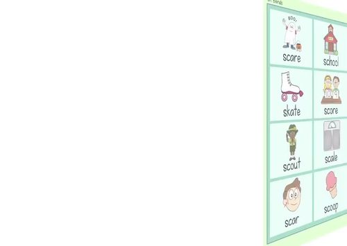 Articulation Boom Cards™ | Hidden Picture S Blends by In Unison Speech ...