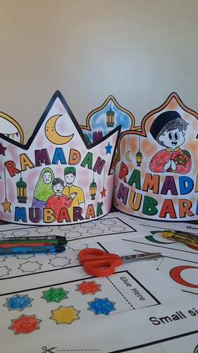Ramadan Crown Craft Bundle | Ramadan Craft | Ramadan Activities by Club ...