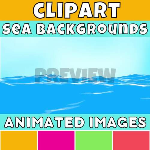 ocean backgrounds clipart animated images by Teachers Resource Store