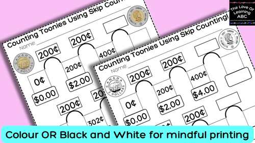 Counting Canadian Coins Using Skip Counting and Addition for Elementary ...