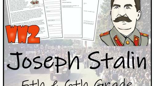 Joseph Stalin Close Reading Comprehension Activities | 5th Grade & 6th ...