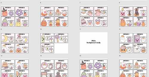Halloween Theme Partner Pairing Cards - Classroom Management | TPT