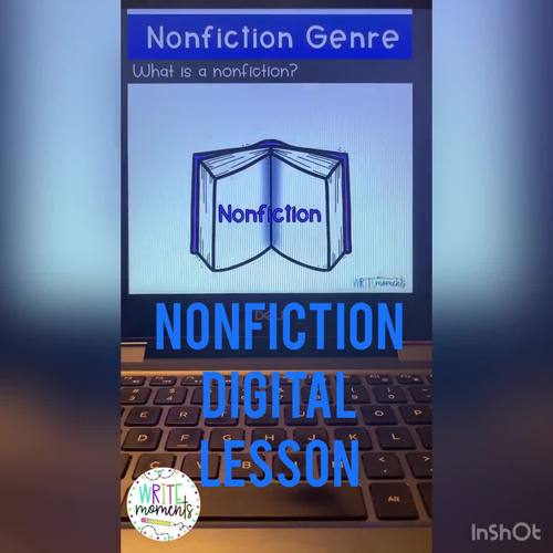 Nonfiction Reading Skills Lesson by Write Moments | TPT