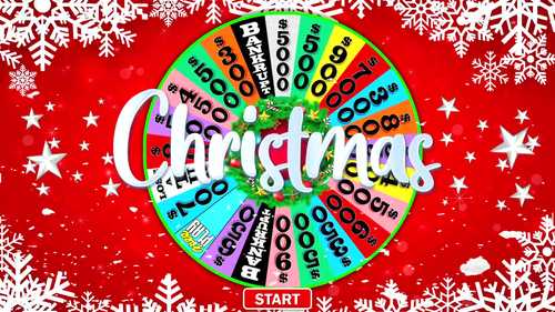 Wheel of Fortune Christmas by The Game Room Party Games | TPT