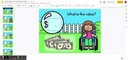 USA MONEY: What is the Value (up to $50): Google Slides™ by GroovyGarden