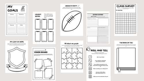 Back to School Activities Pack | 30 fun activities | by Captivating Kids