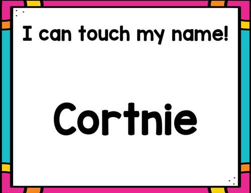 EDITABLE Digital Name Practice | Skills Practice for ECE and ESE SPED