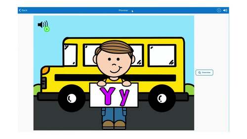 Letra Y Boom Cards™ | Digital Task Cards by Cloud Ten | TPT