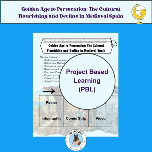 HSS 7.9.7 Jewish and Muslim Cooperation in Medieval Spain PBL Choice Board