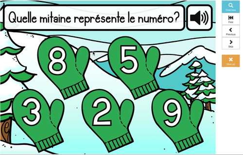 French Boom Cards - Listen and Find #1-10 by Fun in French Immersion