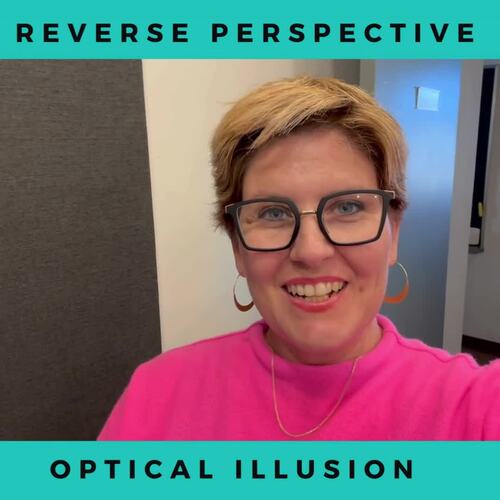"Magical" Polar Express Day Craft Activity: Reverse Perspective Optical ...