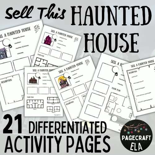Persuade Me to Buy This Haunted House | Descriptive Writing | Halloween ...