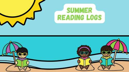 Summer Reading Logs for PreK, Kindergarten, TK, UTK, First, Preschool ...
