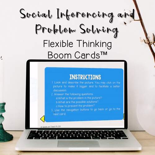 Social Inferencing Problem Solving Flexible Thinking Speech Therapy ...