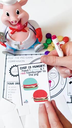 Pop the Pig Speech Therapy Companion for Mixed Groups by MySpeechShop
