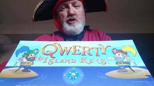 Qwerty Island Keys - Typewriter History by Keyboarding Arts | TPT